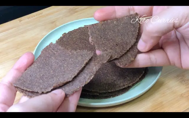 How to make Keto Roti-Flaxseed Roti - Keto Curries