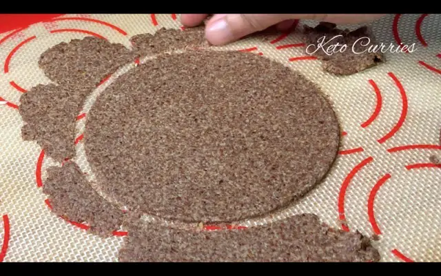 How to make Keto Roti-Flaxseed Roti - Keto Curries